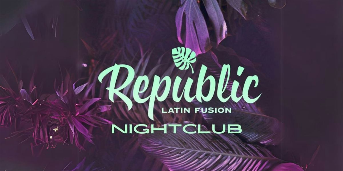 NEW YEARS 2025 REGGAETON PARTY | REPUBLIC NIGHTCLUB, Republic Latin ...