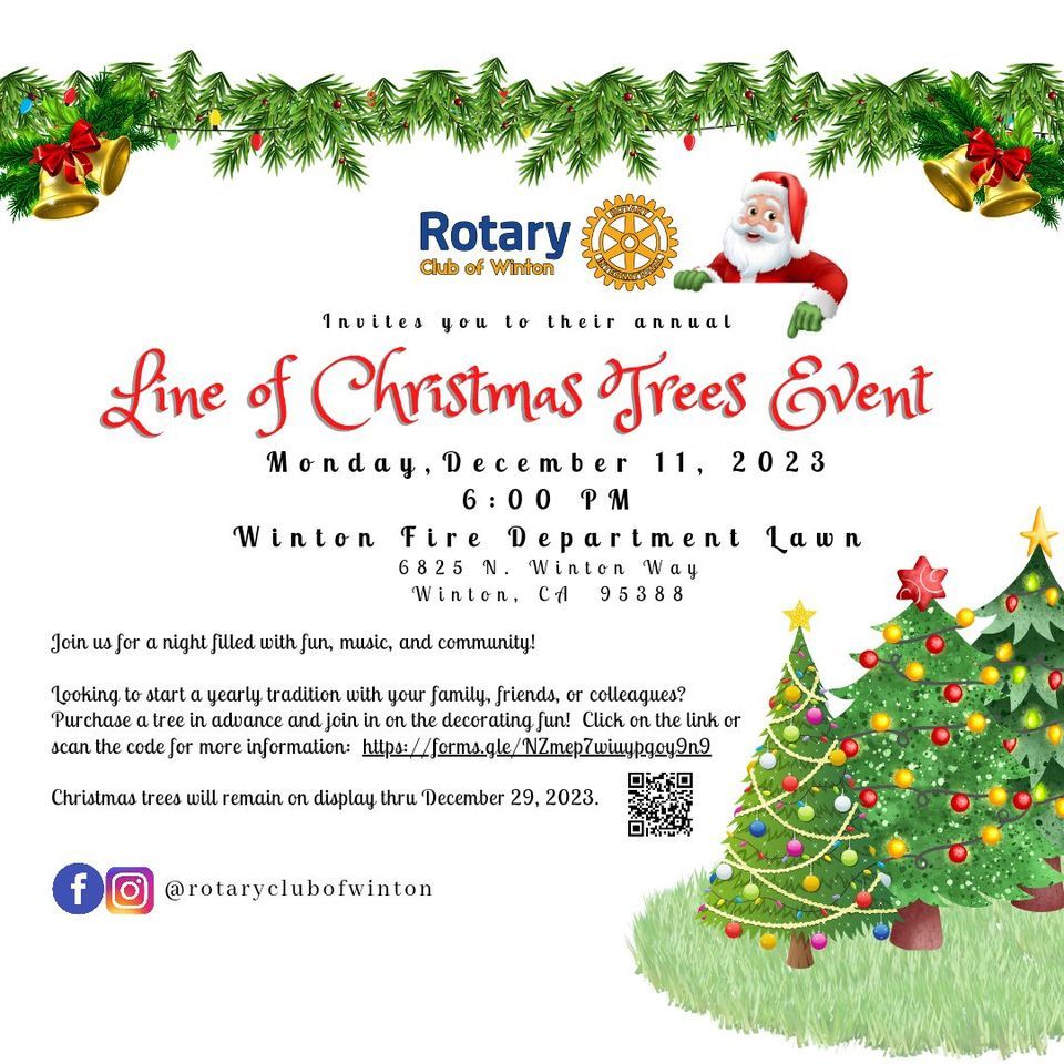 Rotary Club of Winton Christmas Tree Lighting Event, Winton Fire ...