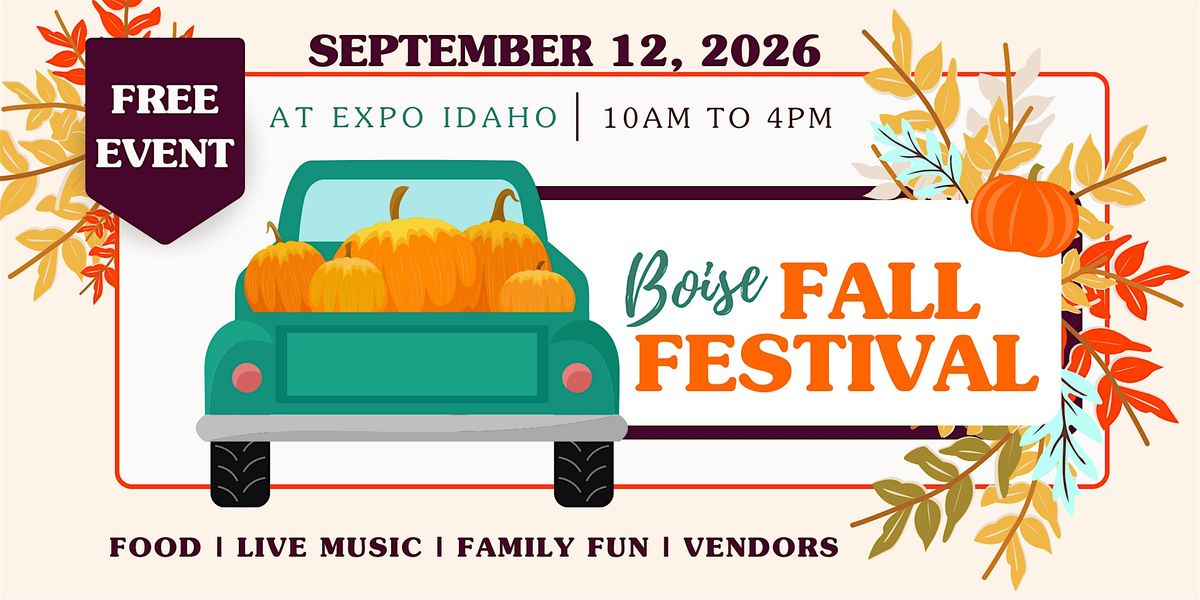 Boise Fall Festival, Expo Idaho, Boise, 12 September 2026 | AllEvents