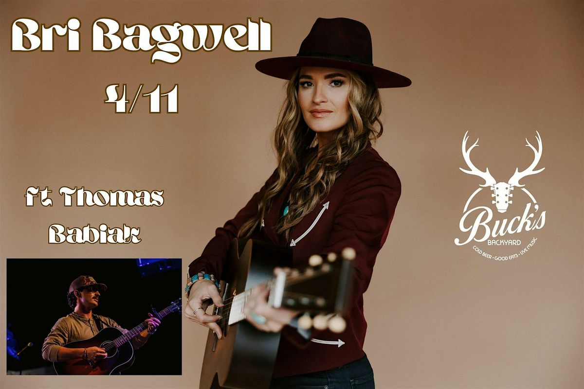Bri Bagwell ft Thomas Babiak, Buck's Backyard, Buda, 11 April 2025 ...