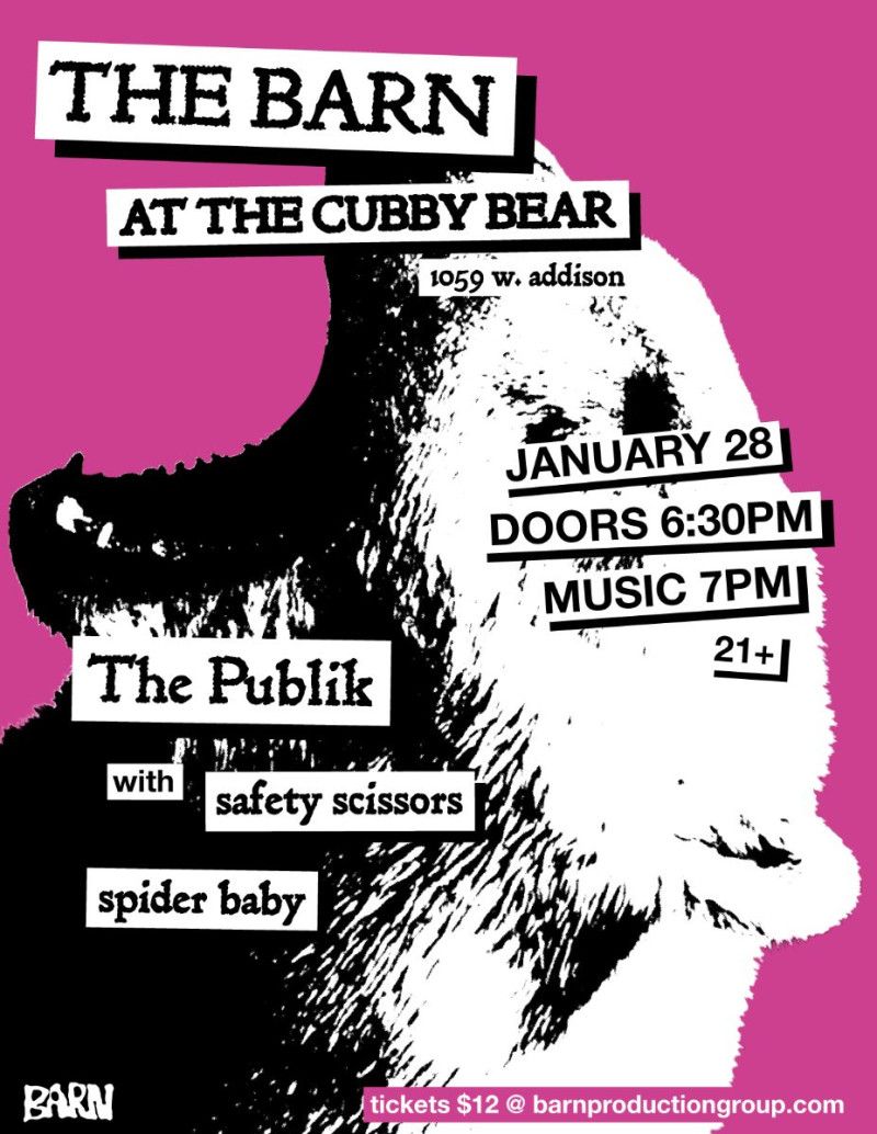 The Publik Spider Baby & Safety Scissors, Cubby Bear, Chicago, 27 ...