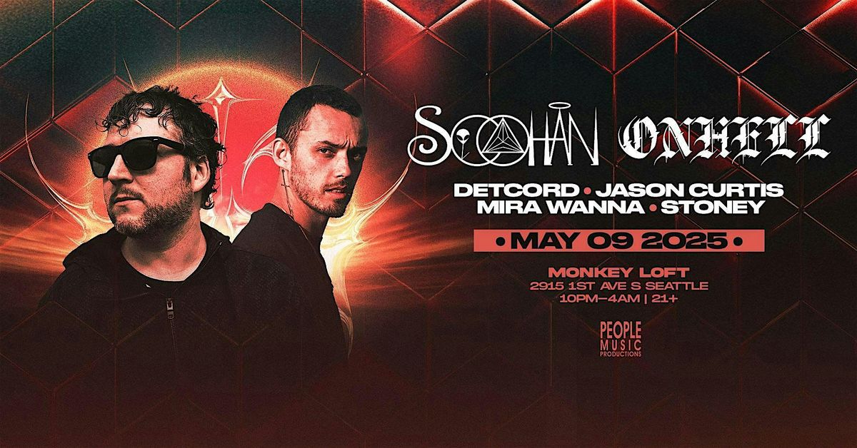 People Music Presents: SOOHAN, ONHELL, Monkey Loft, Seattle, 9 May to ...