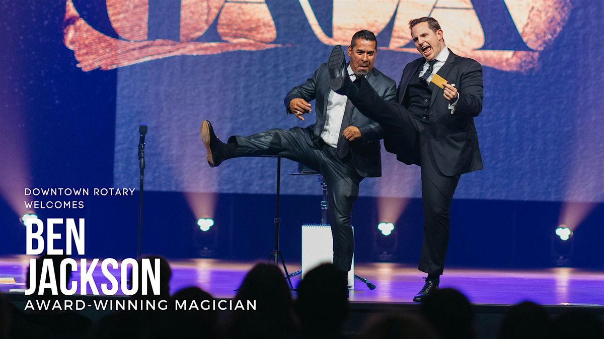 Acclaimed Magician Ben Jackson & New Board/Officers Installation ...