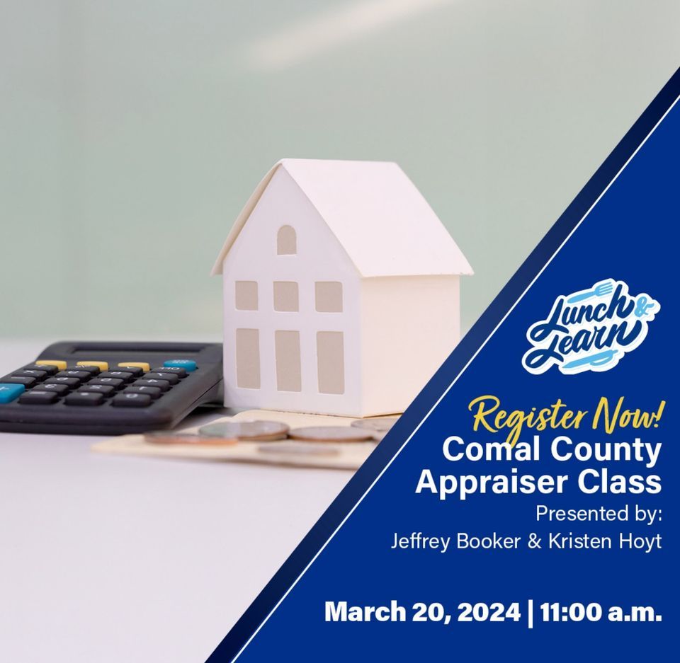 Comal County Appraisal District Class, Four Rivers Association of ...