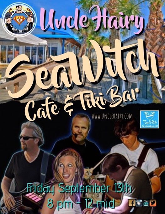 Seawitch Friday The 13th Party With Uncle Hairy Seawitch Cafe And Tiki Bar Carolina Beach 13