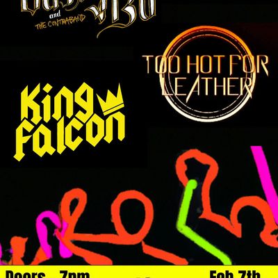 King Falcon | Too Hot for Leather | Dusty Bo and the Contraband, Cobra ...