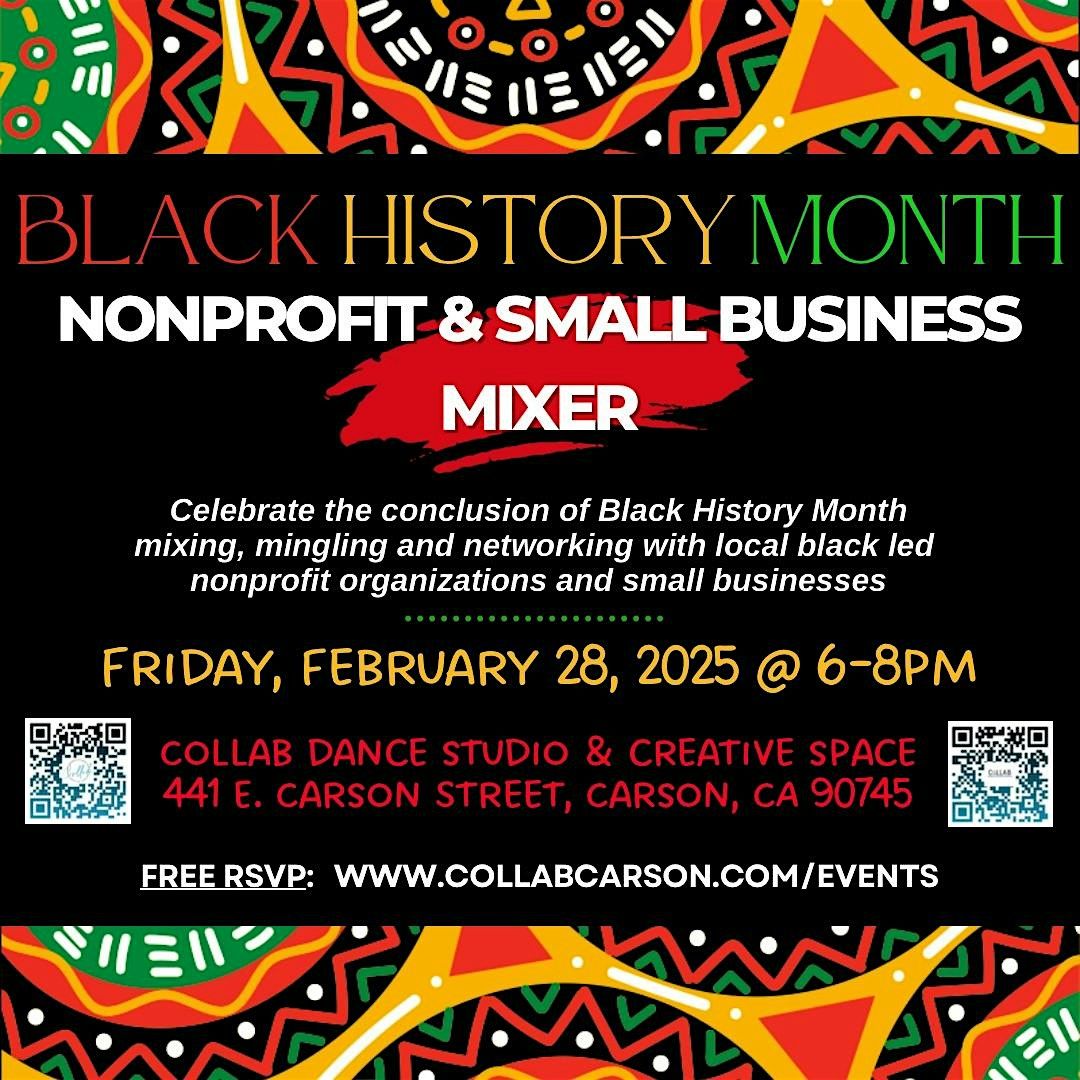 The Nonprofit & Small Business Black History Month Mixer, COLLAB Dance ...