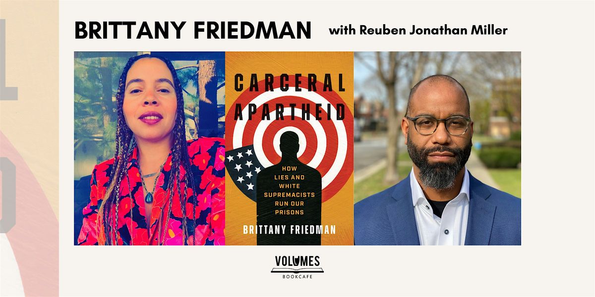 Brittany Friedman with Reuben Jonathan MIller, Volumes Bookcafe ...