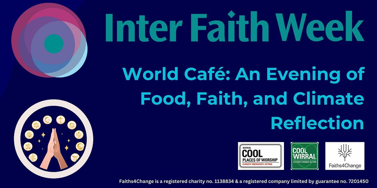 Interfaith Week - An evening of food, faith, and climate reflection ...