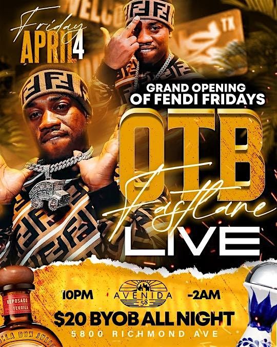 OTB FASTLANE LIVE, Avenida 58, Houston, 4 April to 5 April | AllEvents