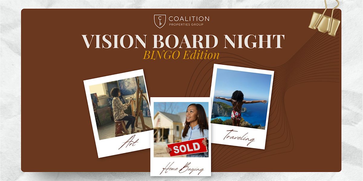 Vision Board & Goal Setting Night: Bingo Edition, The Morse Rooftop ...