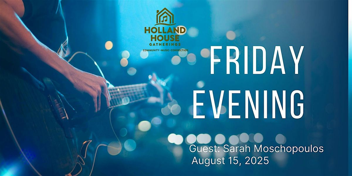 Friday Evening at Holland House: A Backyard Music Gathering - Sarah ...