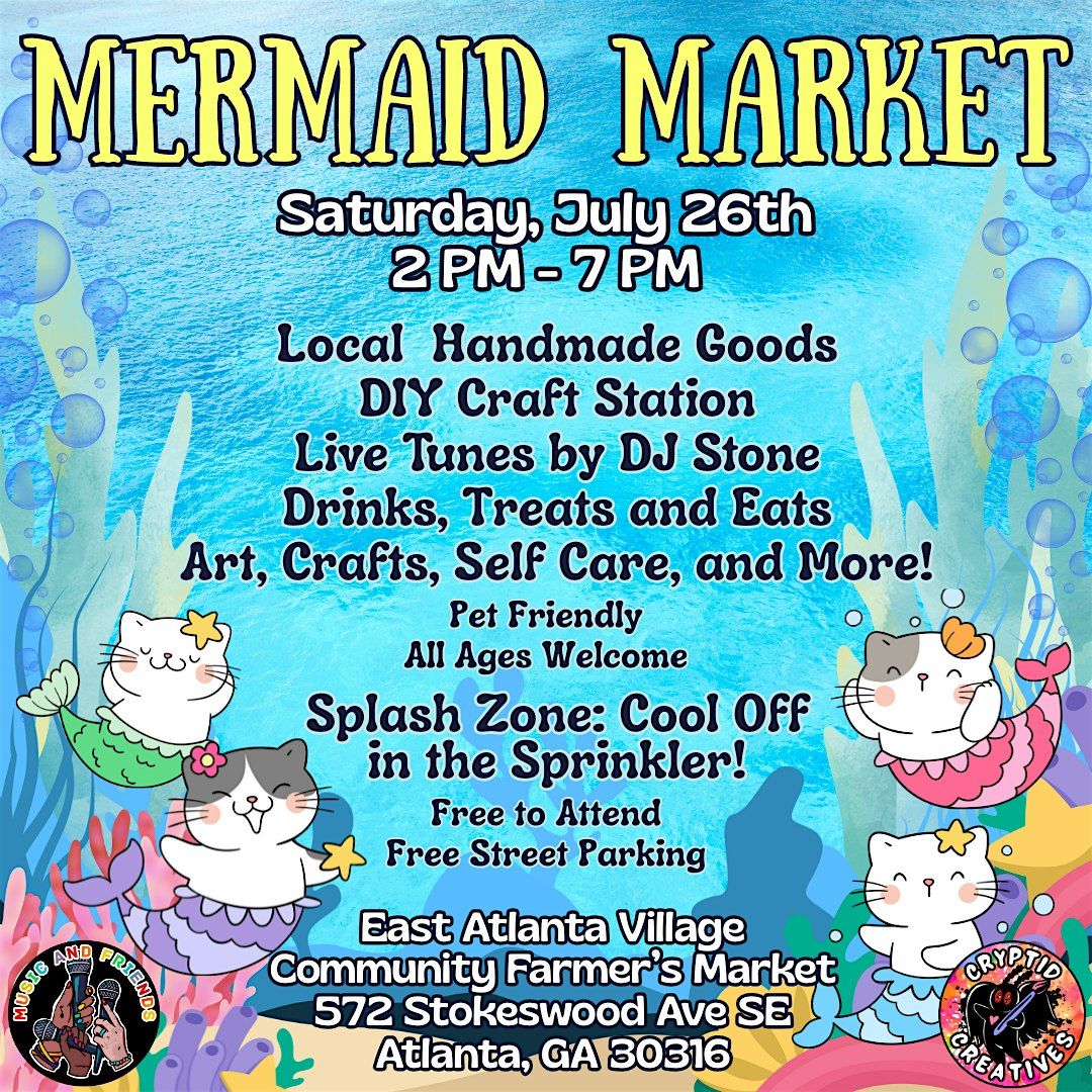 Mermaid Market: Shop Handmade Goods from Under the Sea!, EAV Community ...