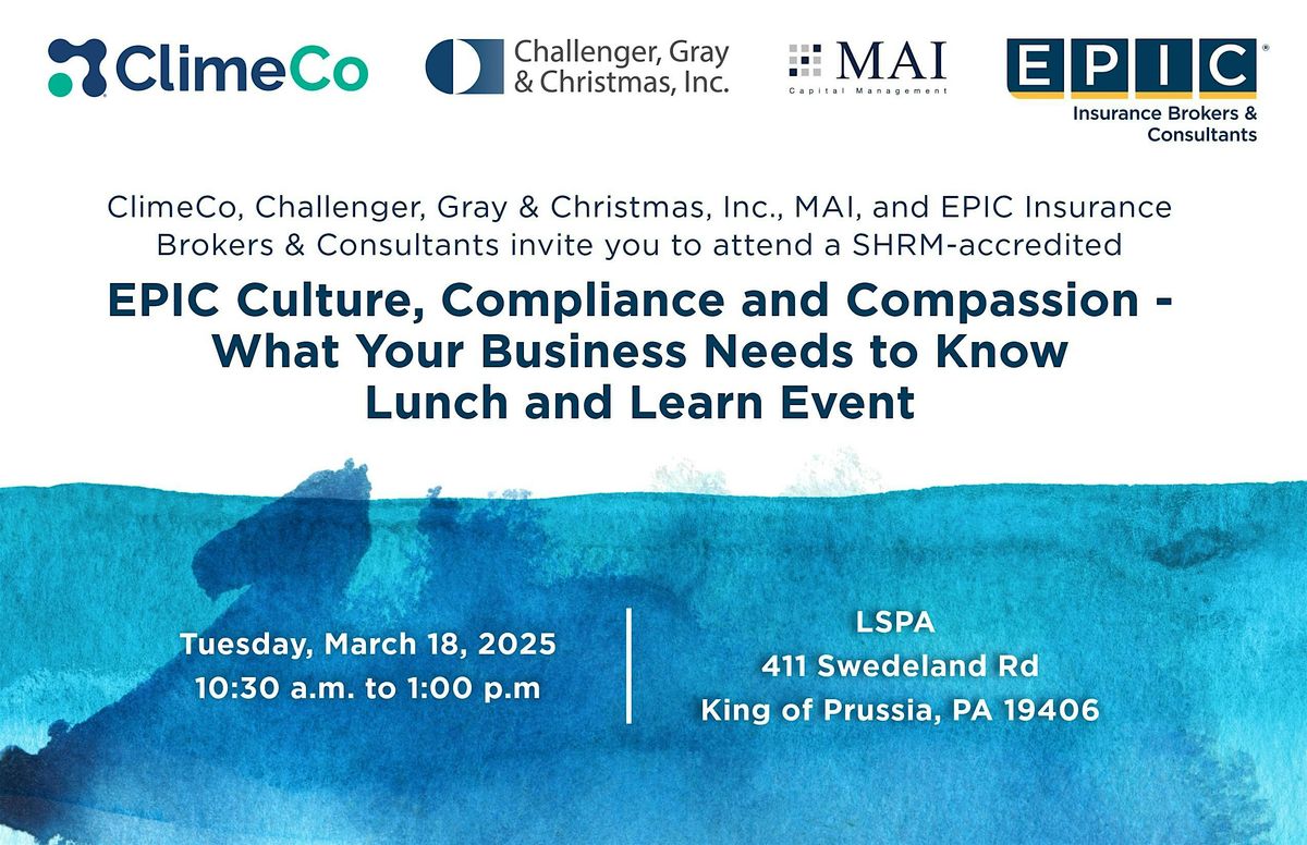 EPIC Culture, Compliance and Compassion - What Your Business Needs to ...