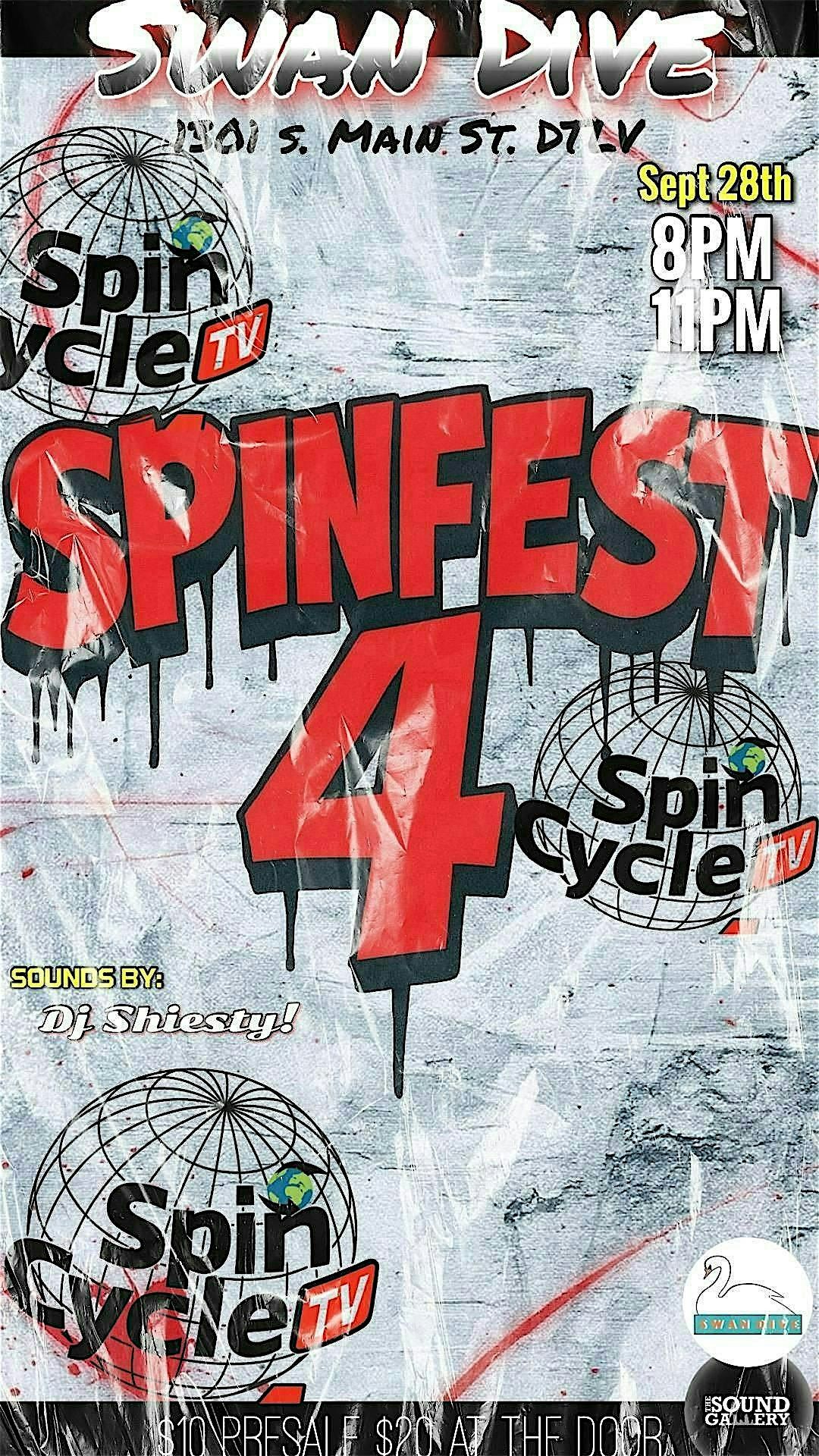 Spin Fest 4, Swan Dive, Las Vegas, 28 September 2025 | AllEvents