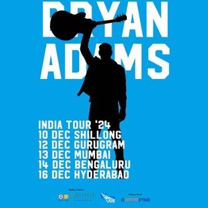 Bryan Adams @ GMR Arena in Hyderabad, GMR Arena, Hyderabad, 16 December ...
