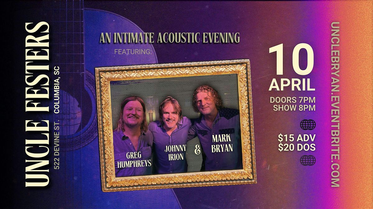 Uncle Festers | Mark Bryan, Greg Humphreys, & Johnny Irion, Uncle ...