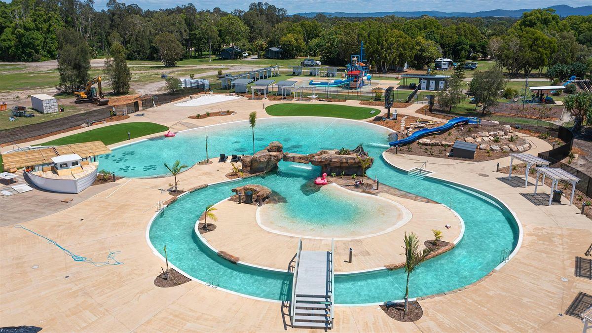 BIG4 Saltwater Yamba The Oasis Resort Pool Grand Opening, BIG4 ...
