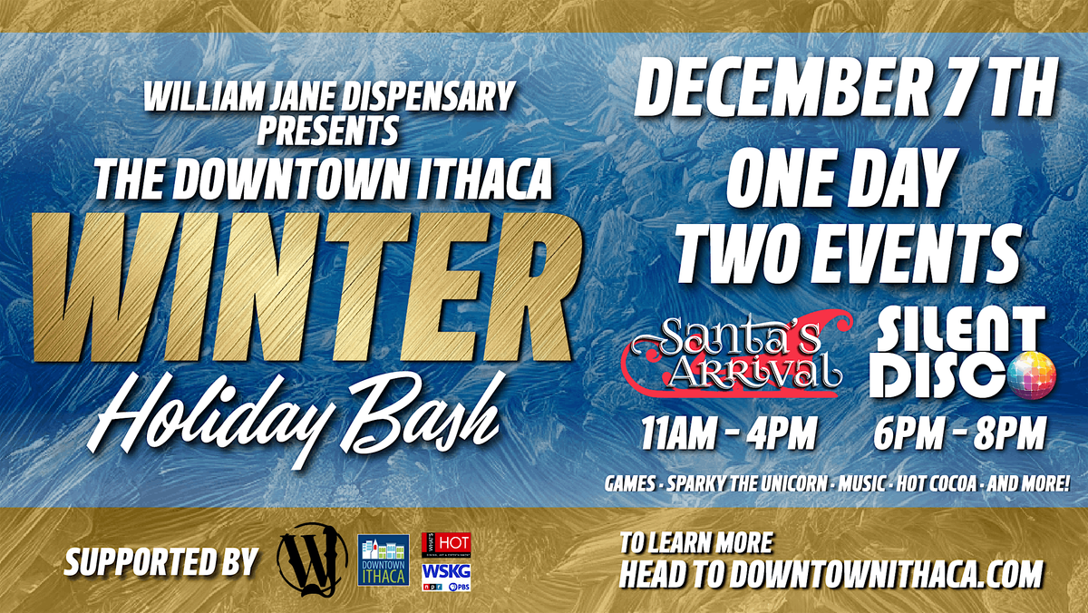 Downtown Ithaca Winter Holiday Bash, Ithaca Commons, 7 December 2024 ...