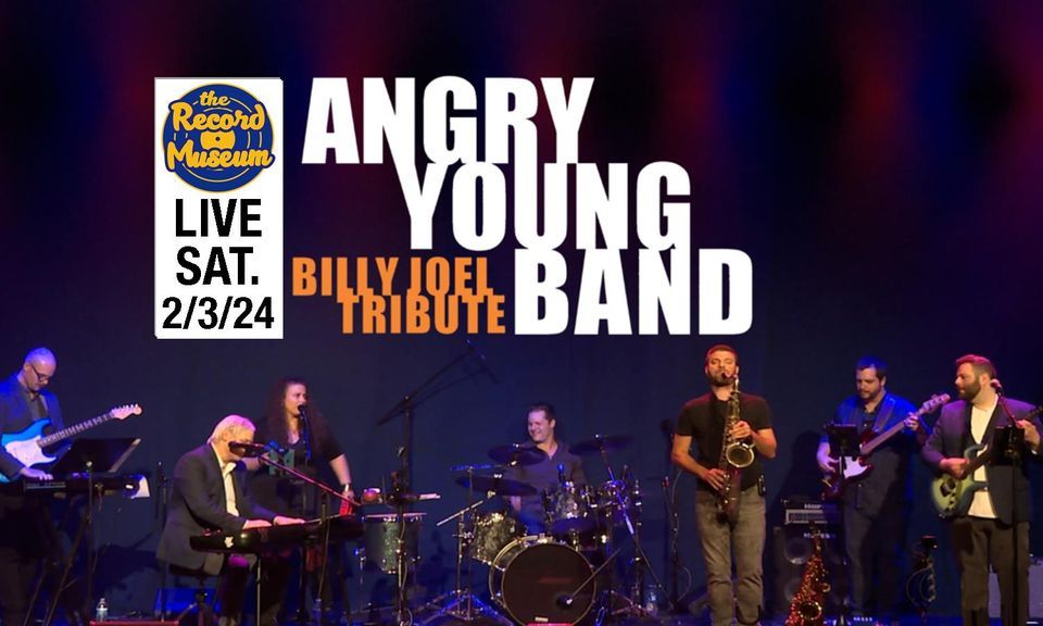ANGRY YOUNG BAND - Billy Joel Tribute, Record Museum, Berlin, February ...
