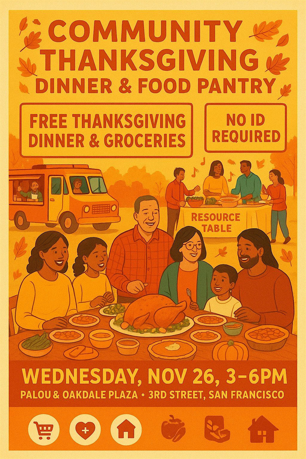 Community Thanksgiving Dinner and Food Pantry, 26 November 2025 | AllEvents