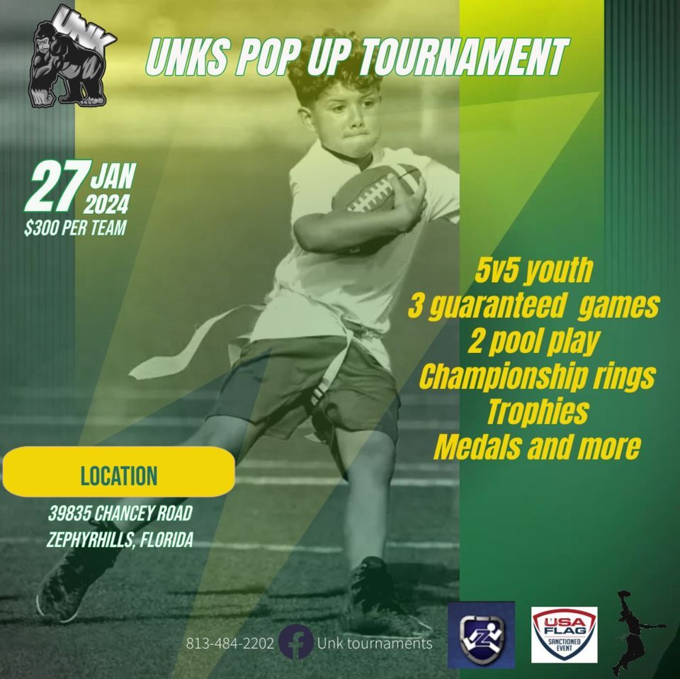 Unks were having this ish no matter what flag football tournament ...