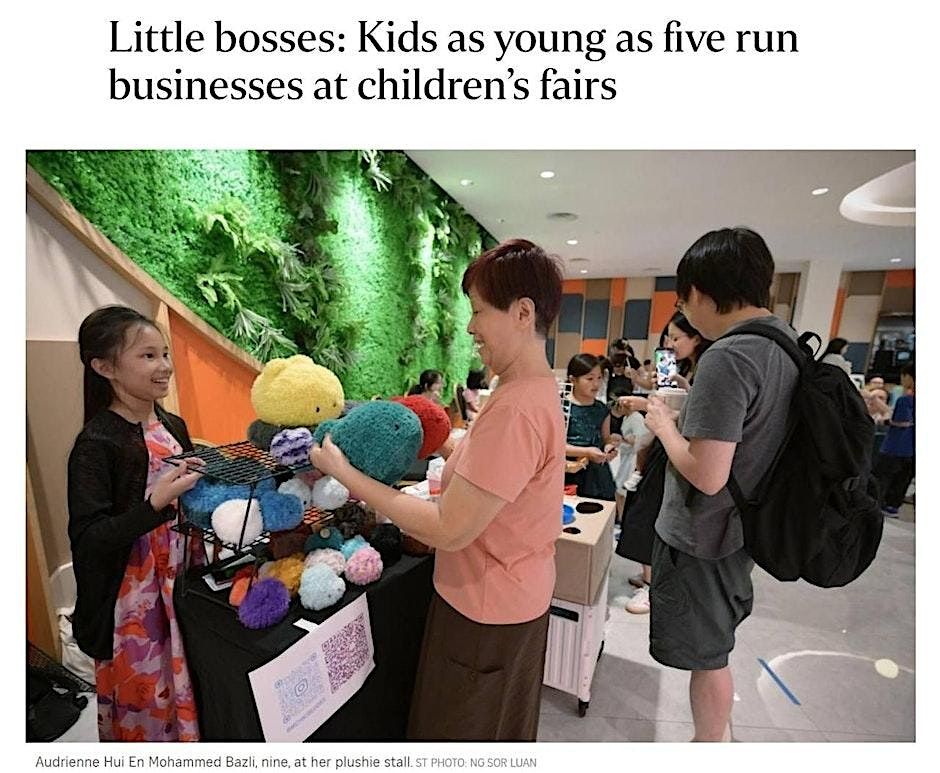 Childrens Entrepreneurship Fair @ Crane Living (OCBC Wisma), OCBC Bank ...