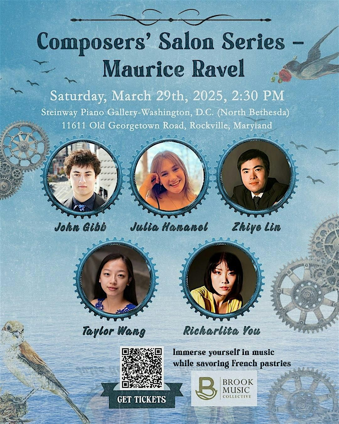 Composers Salon Series - Maurice Ravel (1875-1937), Steinway Piano ...