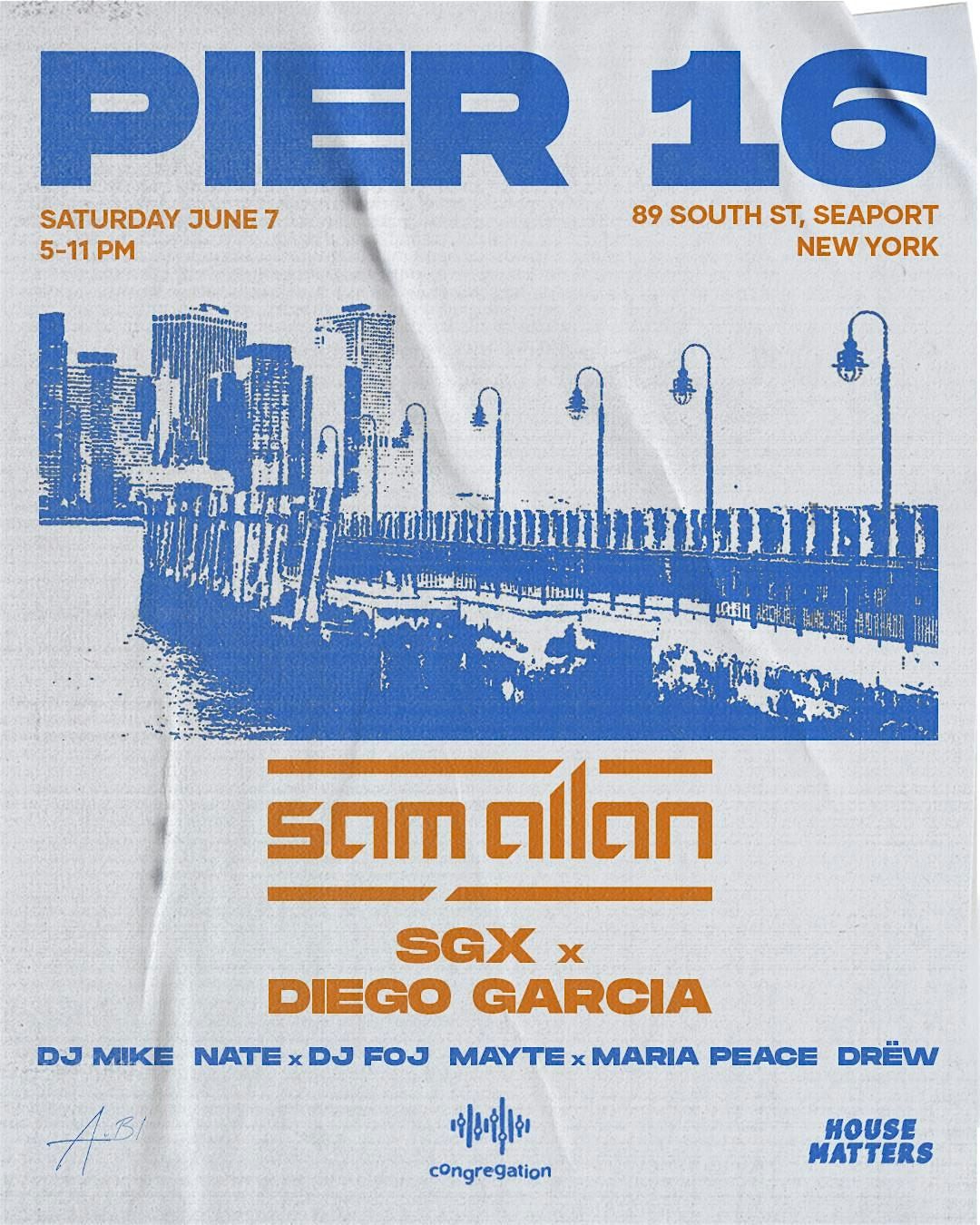 Pier 16 Open Air Party NYC Summer House Music Event Series, Pier 16 ...