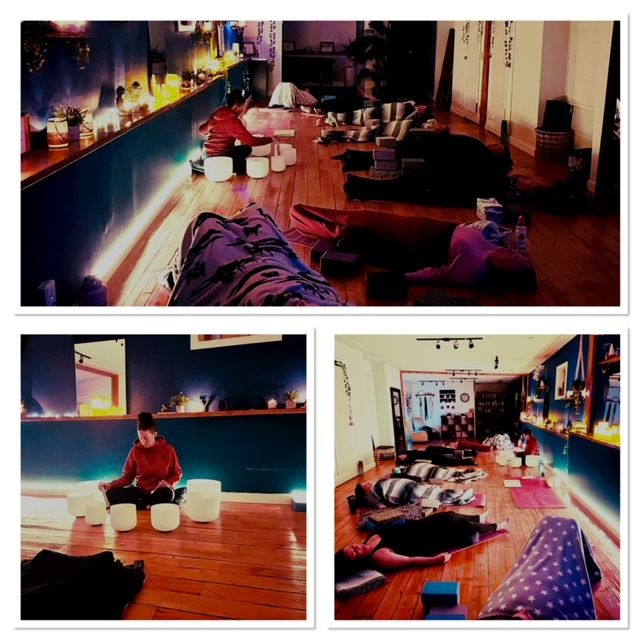Restorative Yoga with Crystal Sound Bowl Healing, Essence of Healing by ...