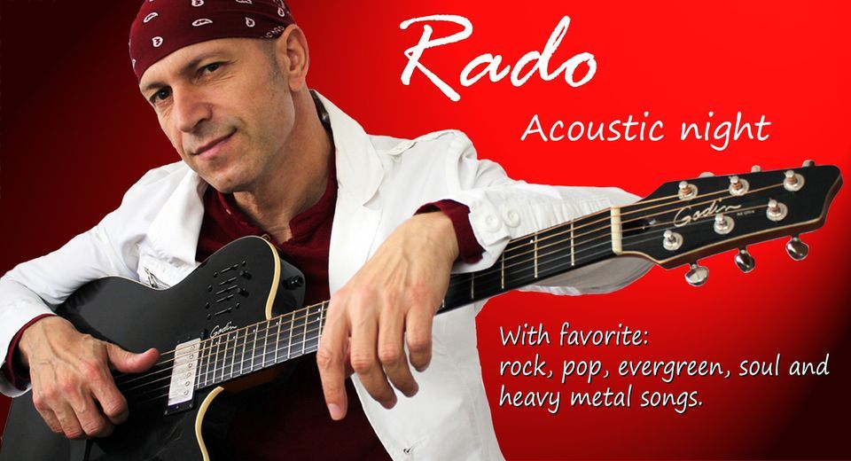 Rado Stanchev, Ten Fingers-Live music bar, Burgas, 12 January 2024 ...