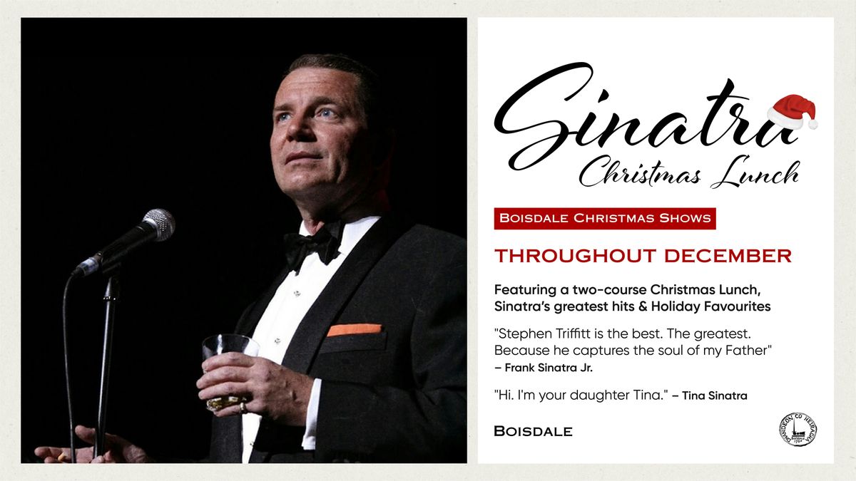 Sinatra Christmas Lunch, Boisdale of Canary Wharf, London, 5 December ...