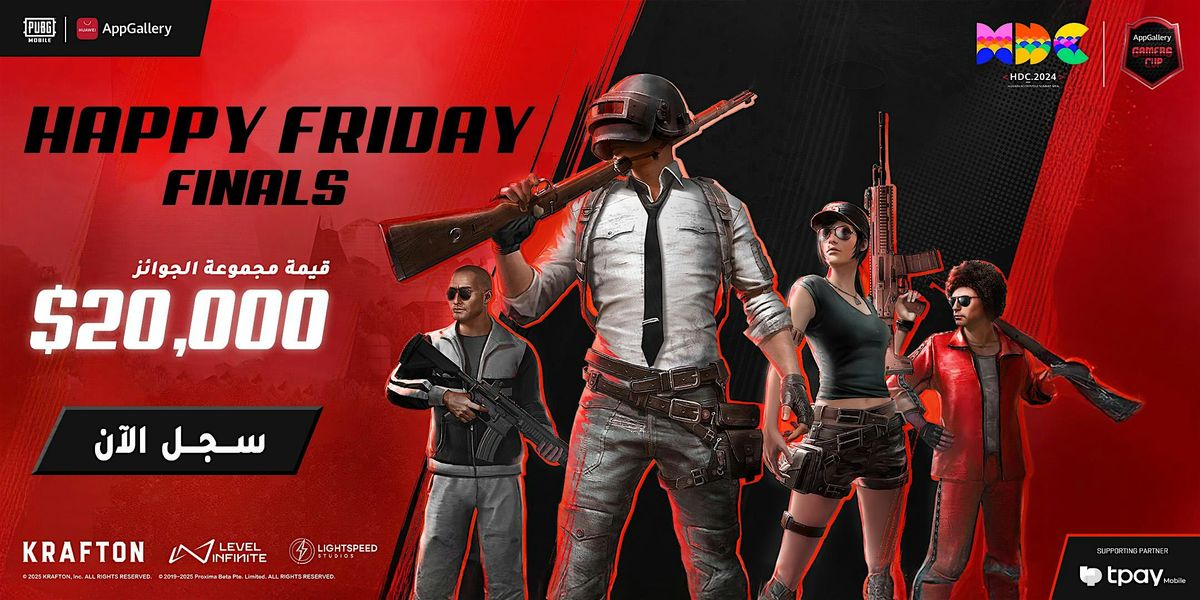Happy Friday Finals! PUBG Mobile Tournament, VOV GAMING, Riyadh, 22 ...