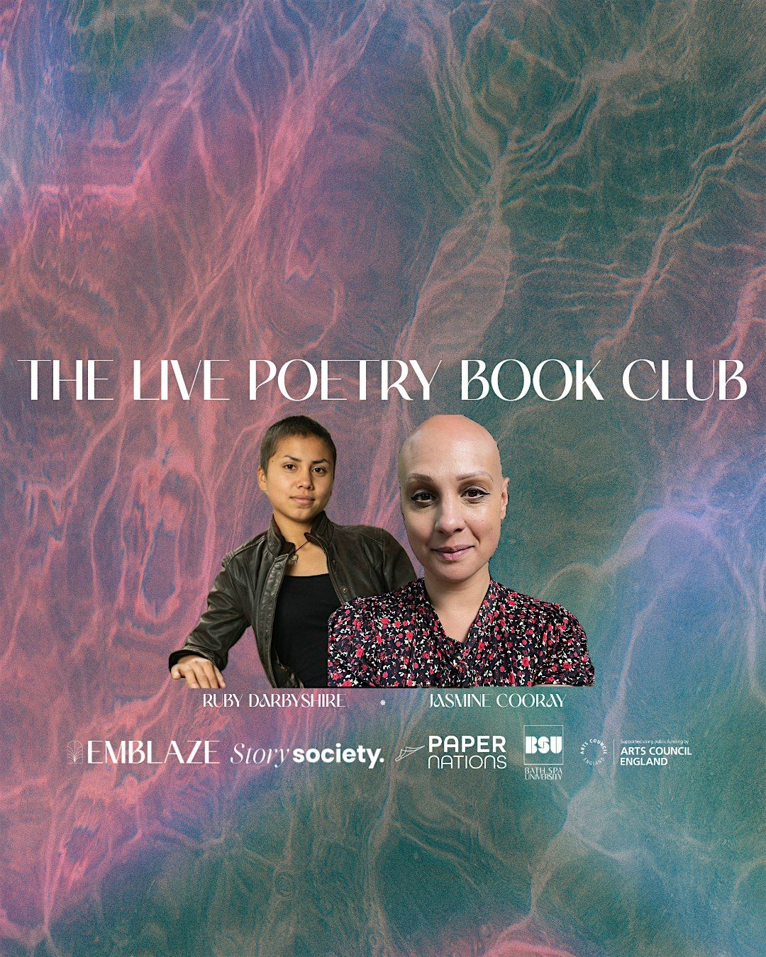 The Live Poetry Book Club with Jasmine Cooray and Ruby Darbyshire ...