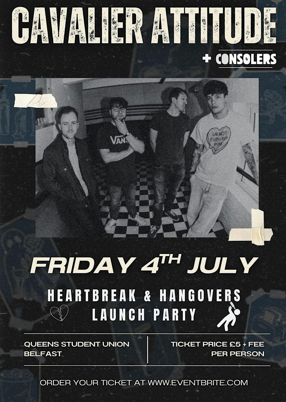 Cavalier Attitude - Heartbreak And Hangovers Album Launch, Queen's ...