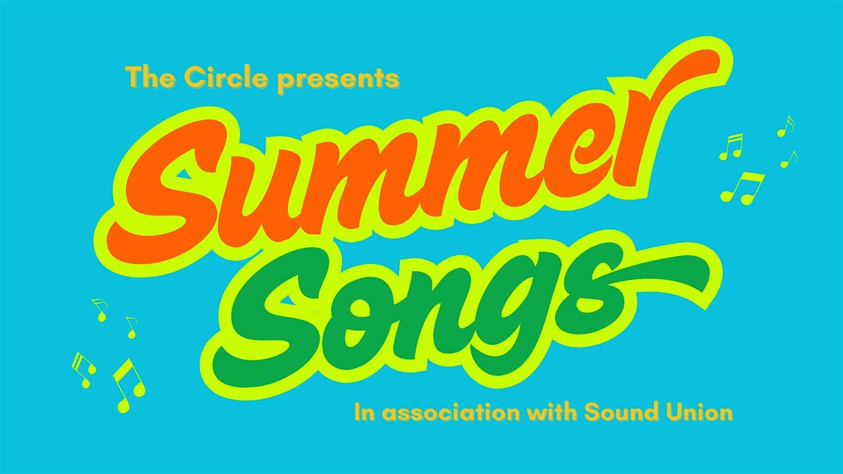 Summer Songs - An Intimate Musical Performance, Sound Union, Redwood ...