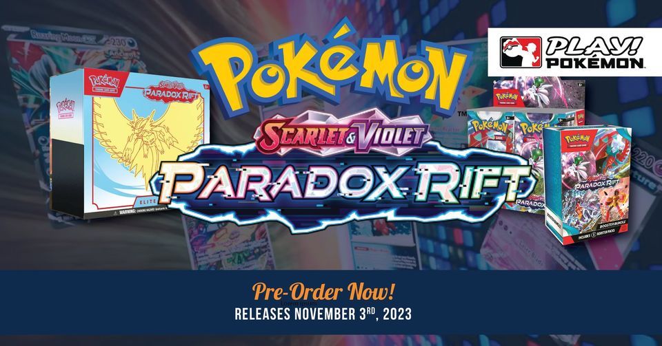 Pokemon Paradox Rift Pre Release Flipside Gaming East Greenbush pokemon-paradox-rift-pre-release-flipside-gaming-east-greenbush