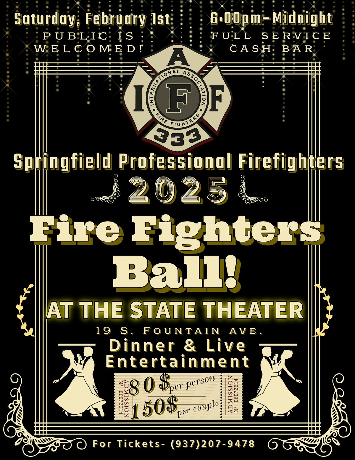 2025 Friends of the Springfield Pro Firefighters Ball, The State ...