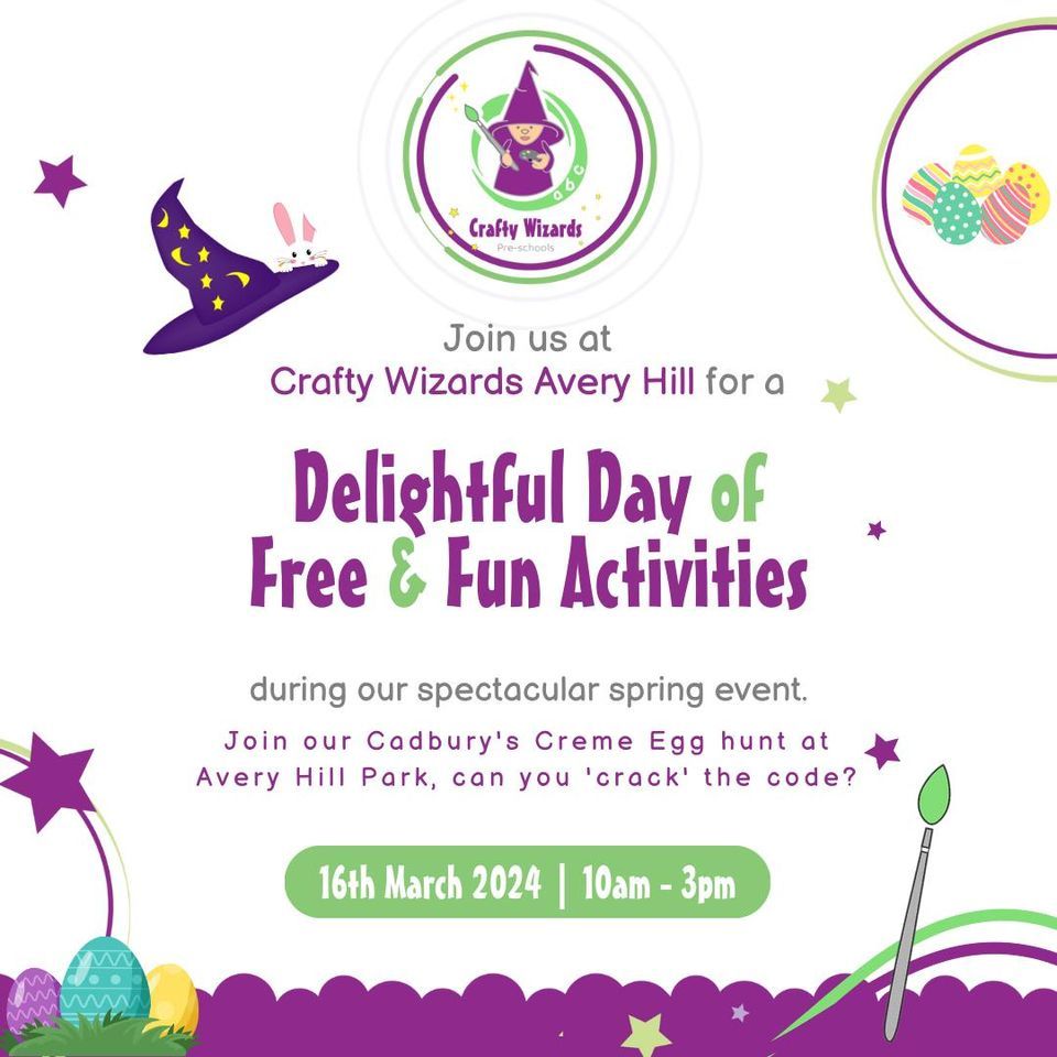 Spring-tacular DAY Free & Fun Activity, Bexley Road, SE9 2PH London ...