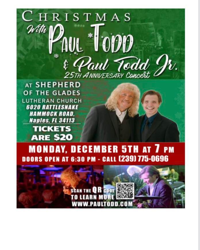 Christmas with Paul Todd and Paul Todd Jr., Shepherd Of The Glades ... Christmas with Paul Todd and Paul Todd Jr., Shepherd Of The Glades ...