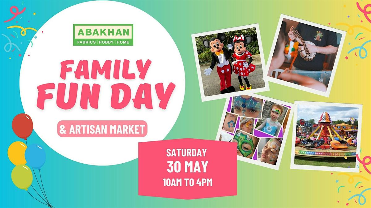 Abakhan Family Fun Day & Artisan Market at Mostyn, Abakhan Fabrics ...