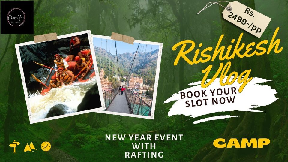 New Year Event, Rishikesh river rafting, New Delhi, 31 December 2023 | AllEvents