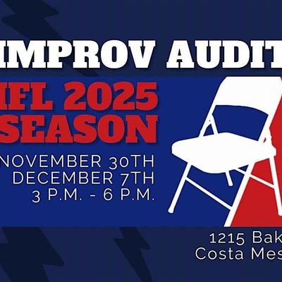 Improv Auditions - IFL 2025 Season - Day 1, Improv Collective, Costa ...