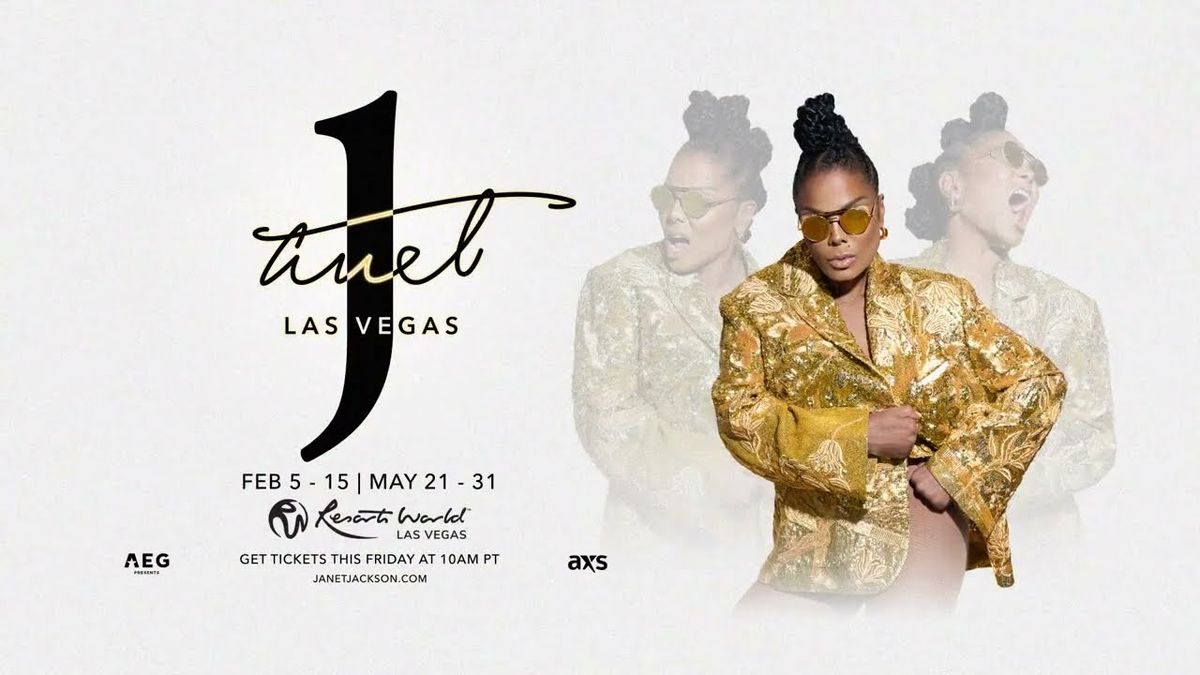 Janet Jackson Las Vegas Tickets, The Theatre at Resorts World Las Vegas ...