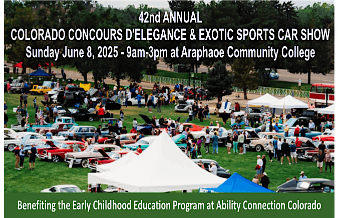 42nd Annual Colorado Concours d’Elegance & Exotic Sports Car Show ...