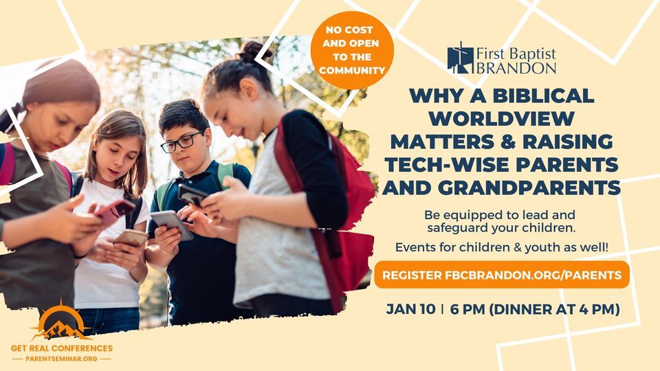 Biblical Worldview Summit - FBBCA, 216 N Parsons Ave, Brandon, FL, January 10 2024 | AllEvents.in