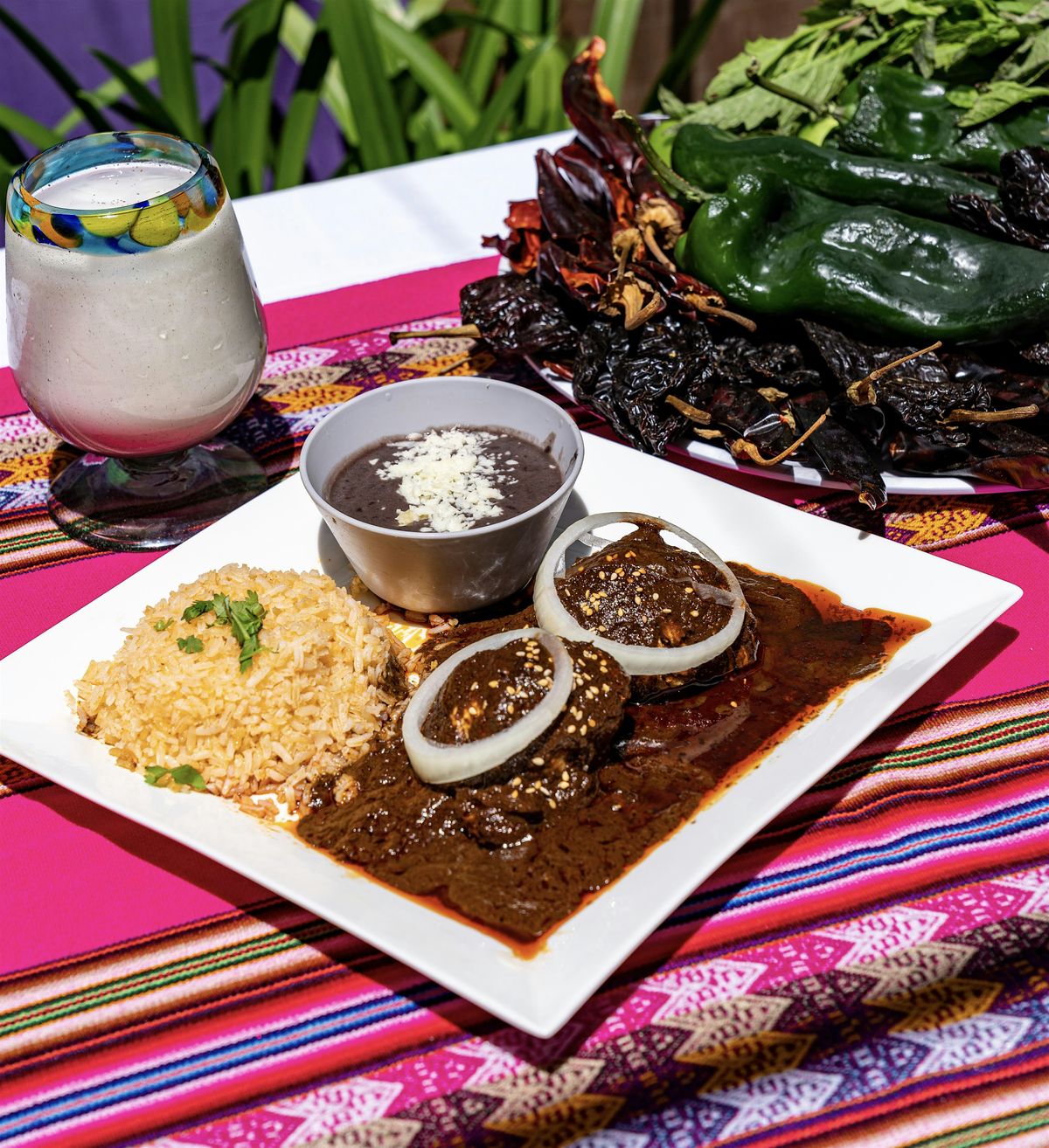 Feria de Moles: Mole Festival at El Huarache Azteca, El Huarache Azteca ...