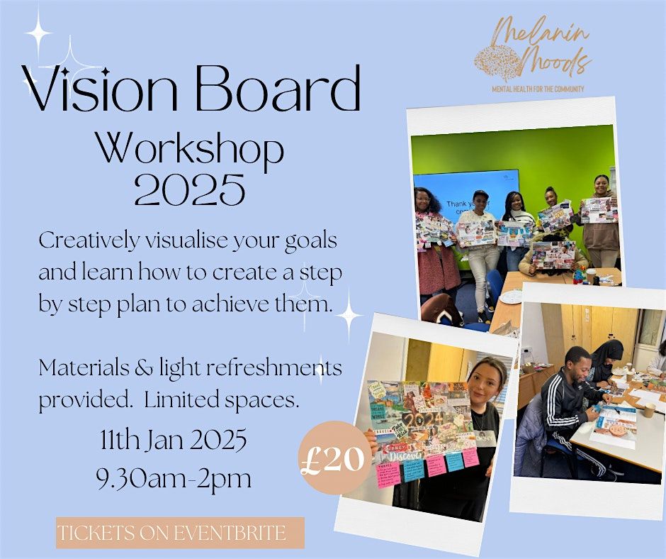 Vision Board Workshop 2025, New Jerusalem Community Church, Birmingham ...