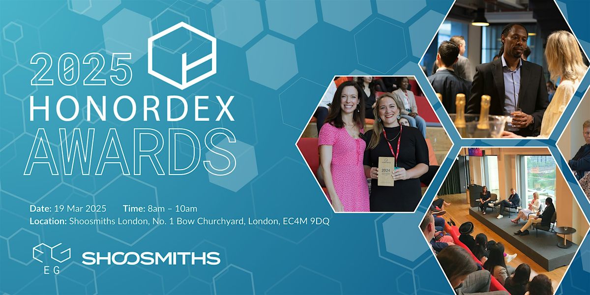 Honordex Awards Ceremony 2025, Shoosmiths, London, 19 March 2025 ...