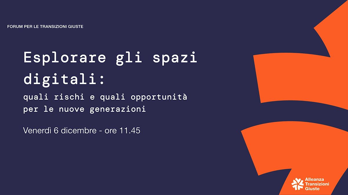 Esplorare gli spazi digitali: rischi e opportunità per le nuove generazioni, Auditorium Enzo ...